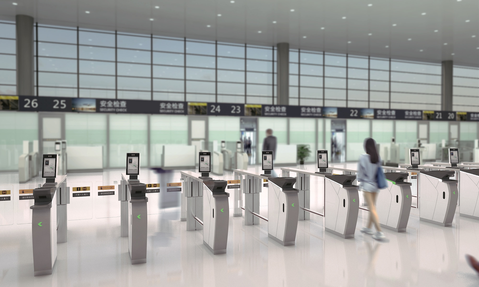 CAMBAUM / 预安检查验闸机系统